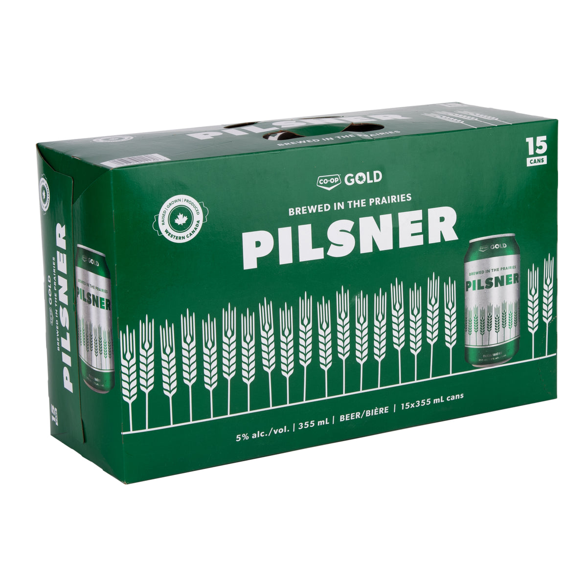 Co-op Gold Pilsner 15 Cans – Co-op Wine Spirits Beer Saskatoon
