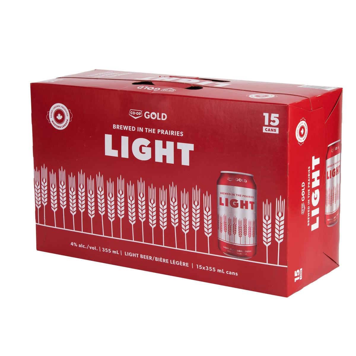 Co-op Gold Light 15 Cans – Co-op Wine Spirits Beer Saskatoon