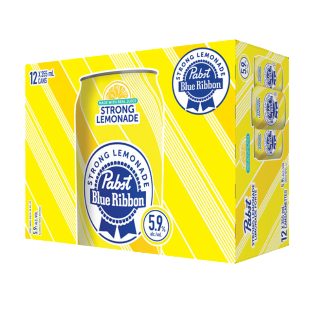Pabst Strong Lemonade 12 cans – Co-op Wine Spirits Beer Saskatoon