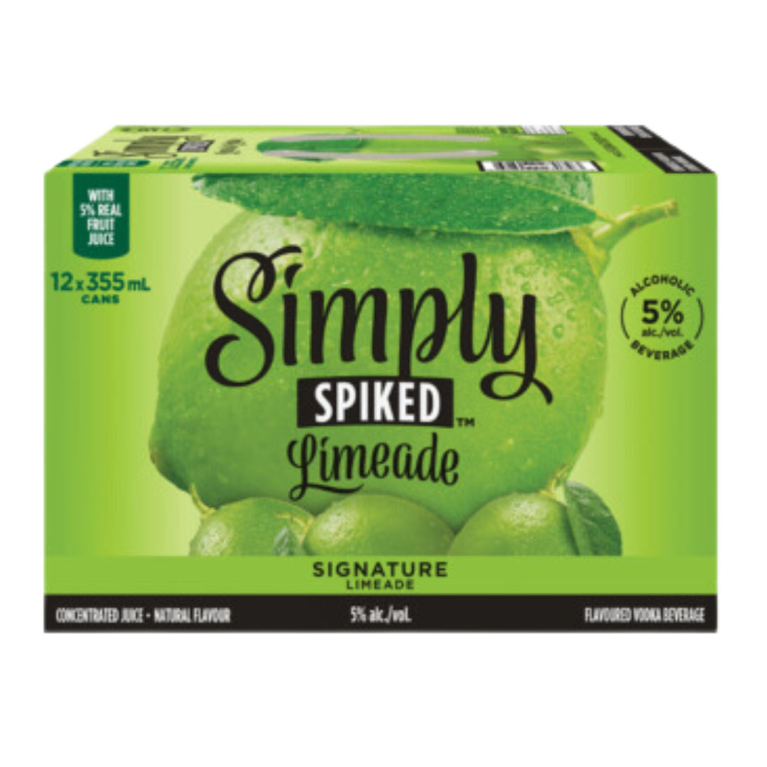 Simply Spiked Limeade 12 cans – Co-op Wine Spirits Beer Saskatoon