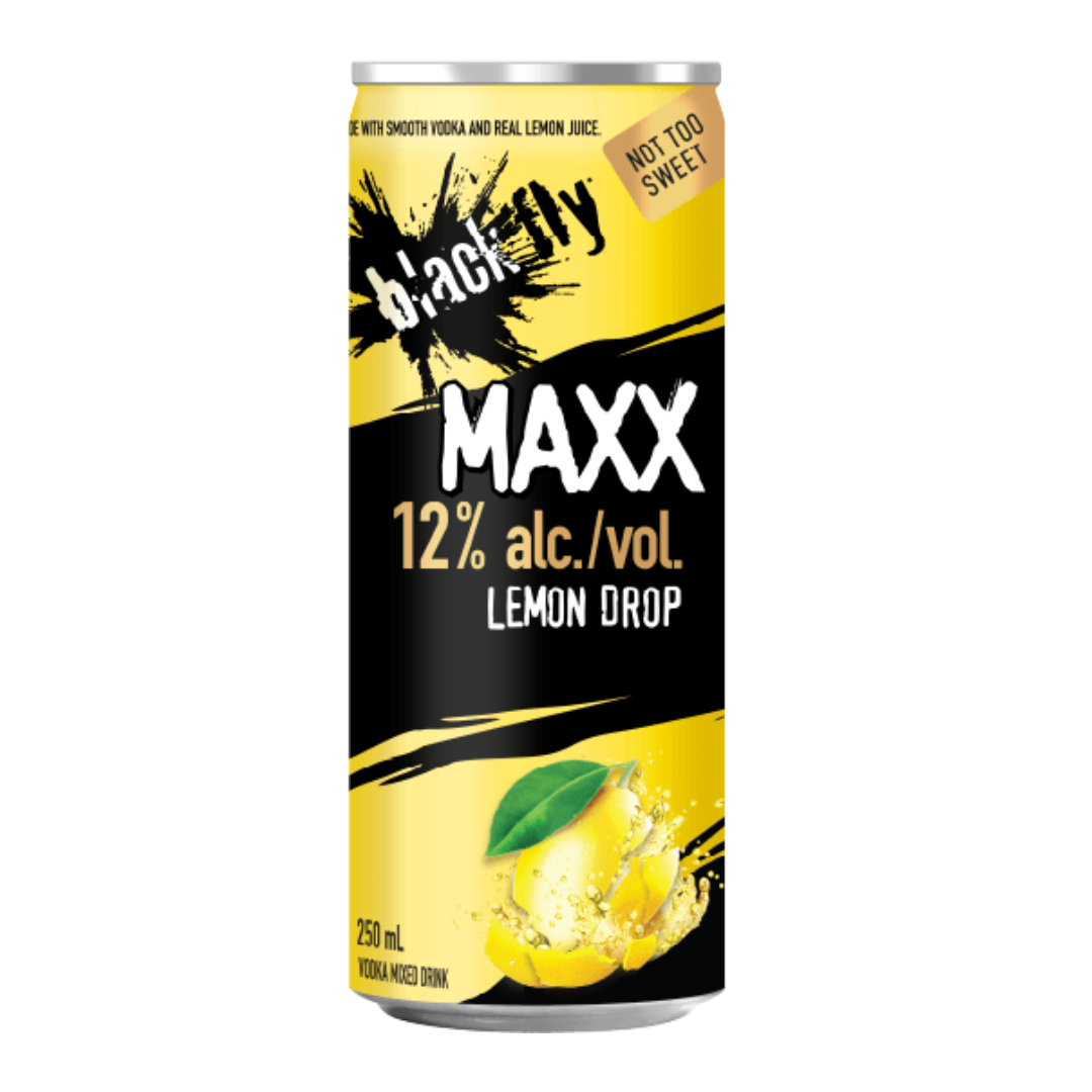 Black Fly Maxx Lemon Drop 250ml – Co-op Wine Spirits Beer Saskatoon