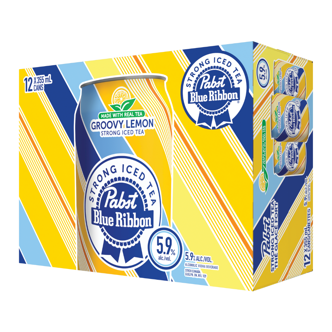 Pabst Groovy Lemon Strong Iced Tea 12 Cans – Co-op Wine Spirits Beer ...