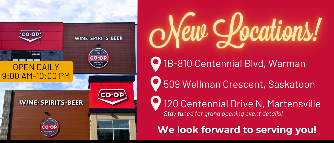Saskatoon Co-op Liquor – Co-op Wine Spirits Beer Saskatoon