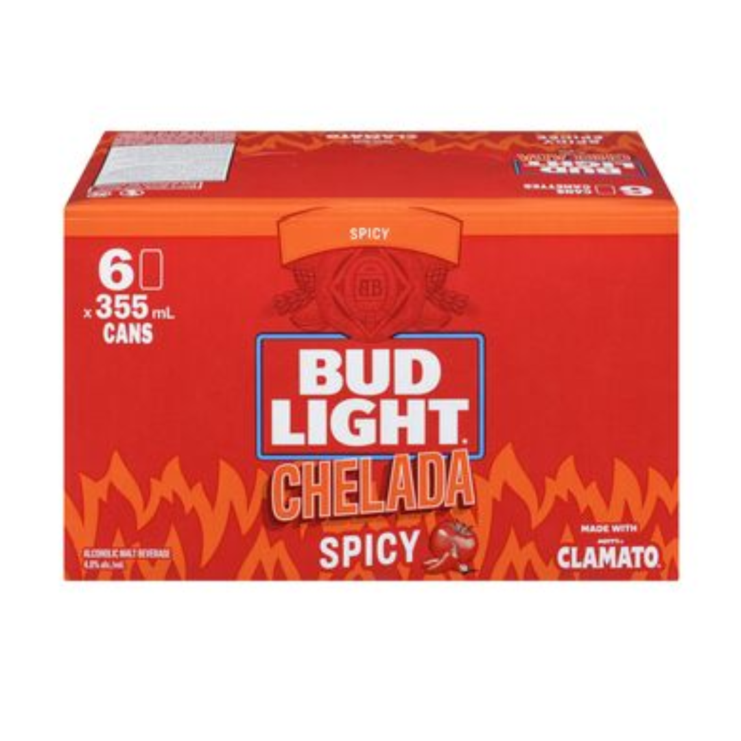Bud Light Spicy Chelada 6 cans – Co-op Wine Spirits Beer Saskatoon