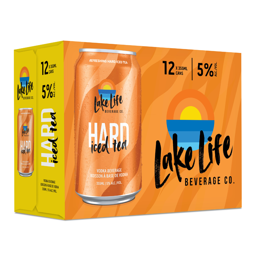 Lake Life Hard Iced Tea 12 cans – Co-op Wine Spirits Beer Saskatoon