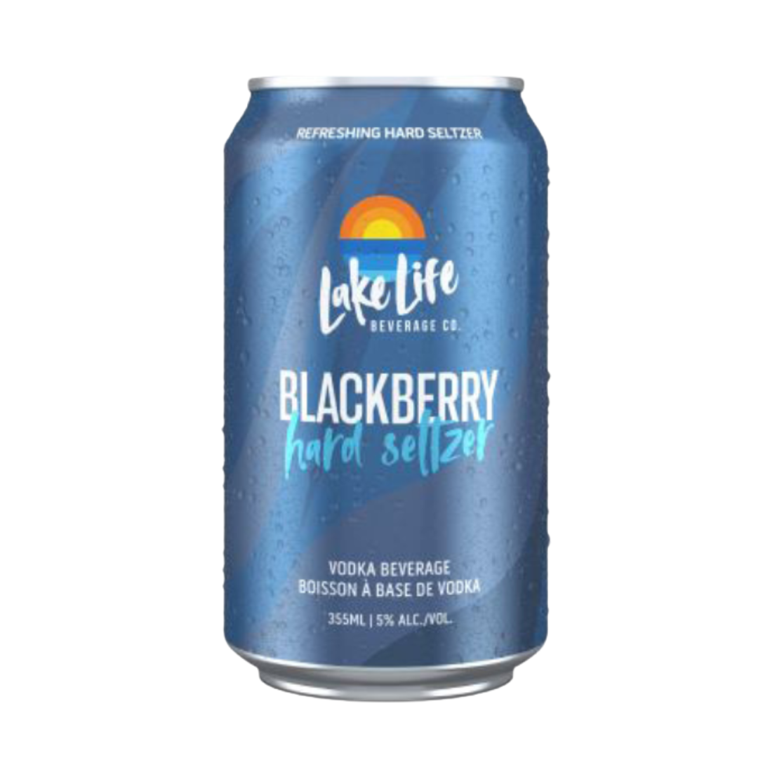 Lake Life Blackberry Hard Seltzer 8 cans – Co-op Wine Spirits Beer ...