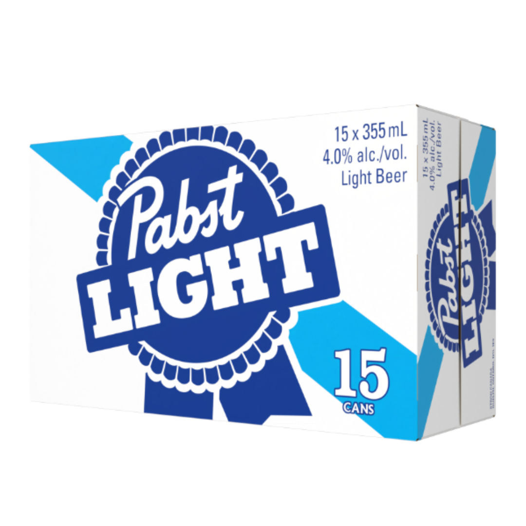 Pabst Light 15 cans – Co-op Wine Spirits Beer Saskatoon