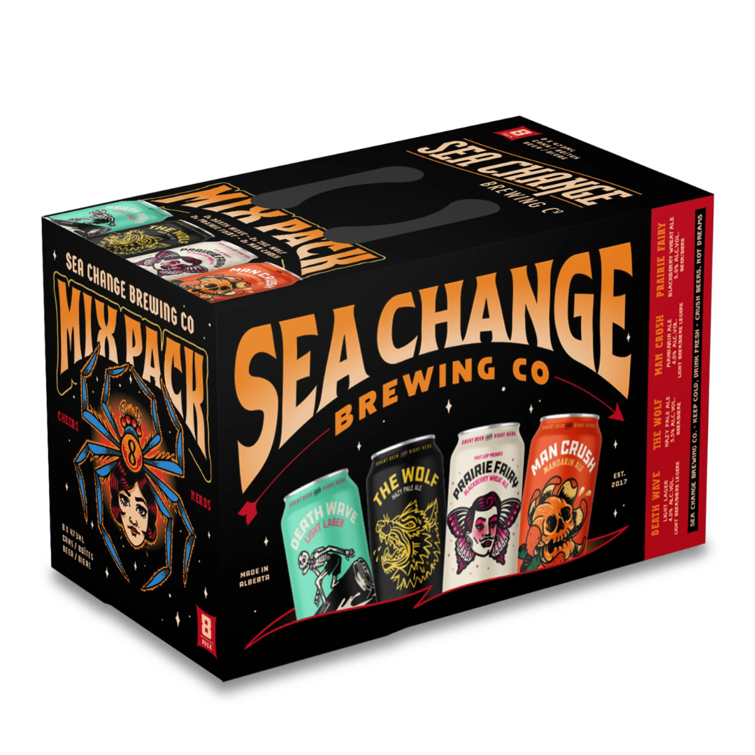 Sea Change Mix Pack 8 cans – Co-op Wine Spirits Beer Saskatoon
