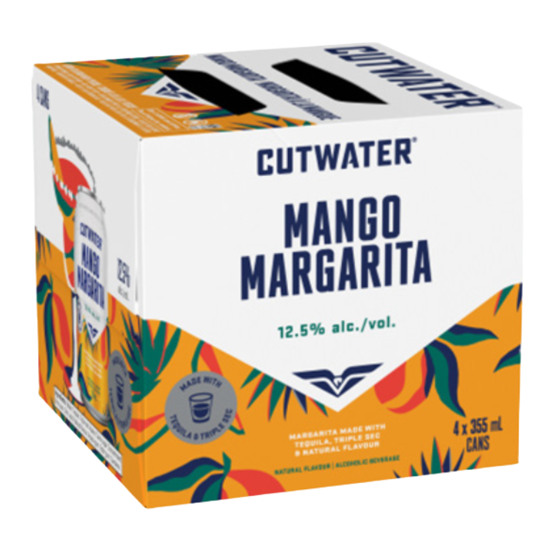 Cutwater Mango Margarita 4 cans – Co-op Wine Spirits Beer Saskatoon