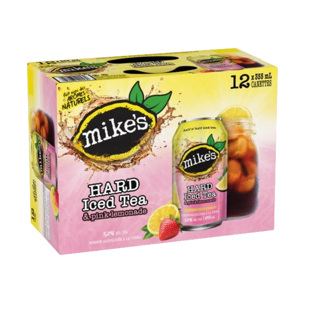 Mike's Pink Lemonade Hard Iced Tea 12 cans – Co-op Wine Spirits Beer ...