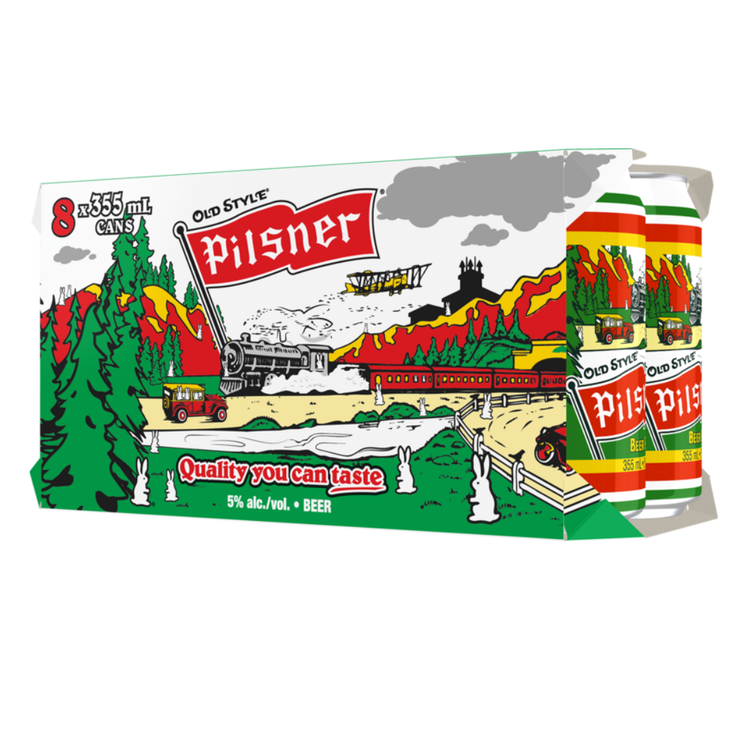 Old Style Pilsner 8 Cans – Co-op Wine Spirits Beer Saskatoon