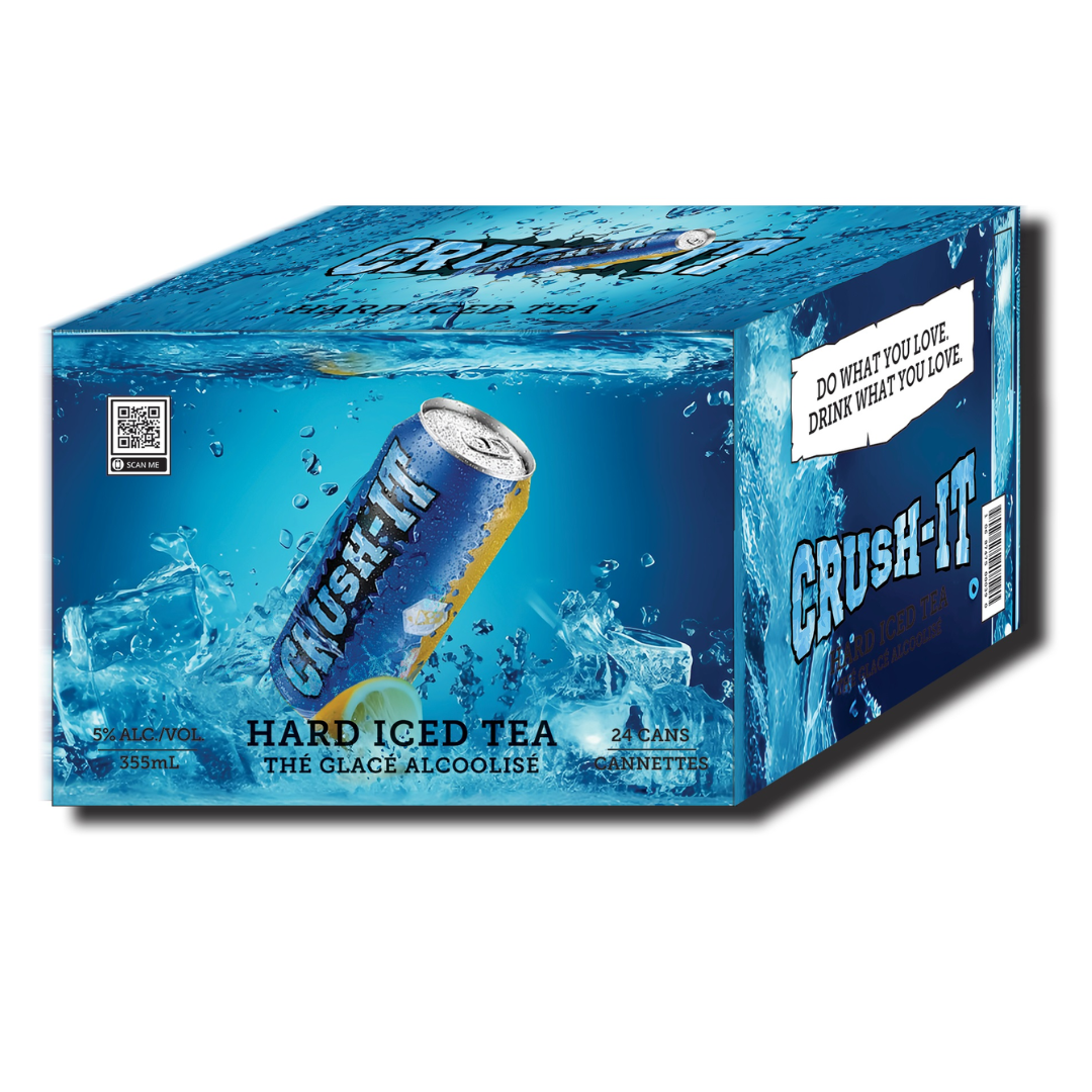 Crush-it Hard Iced Tea 24 cans – Co-op Wine Spirits Beer Saskatoon