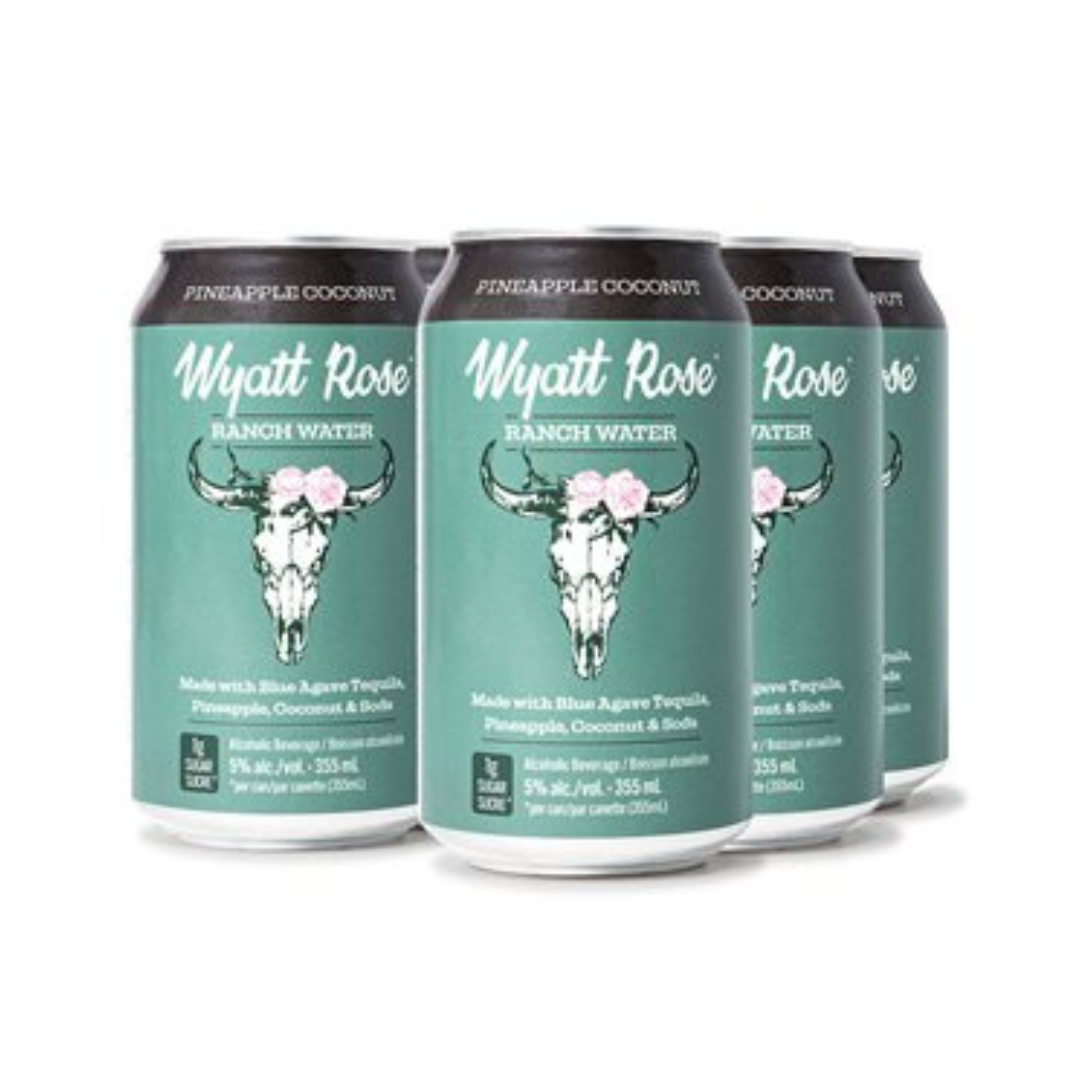Wyatt Rose Pineapple Coconut Ranch Water 6 Cans – Co-op Wine Spirits ...