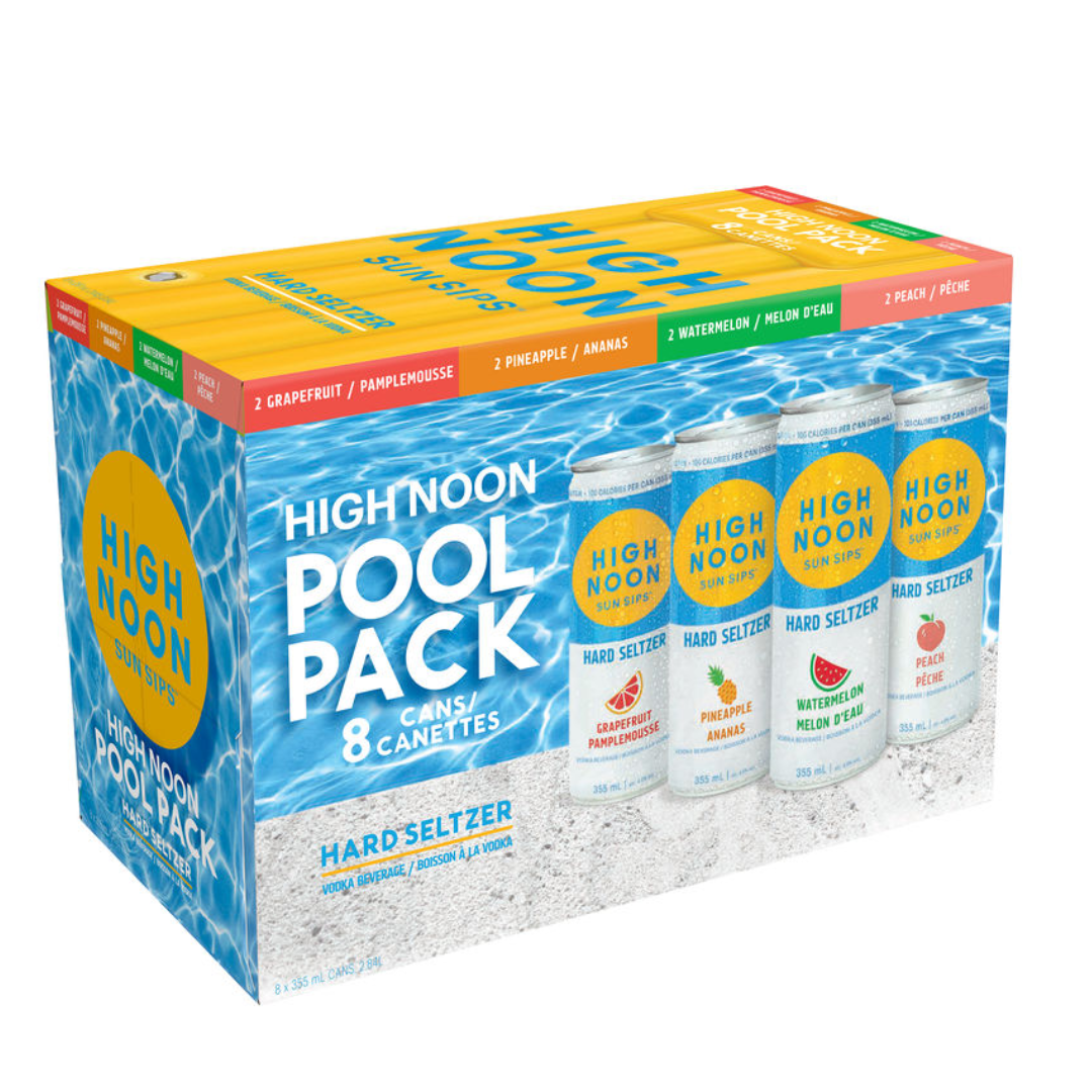 High Noon Pool Pack 8 cans – Co-op Wine Spirits Beer Saskatoon