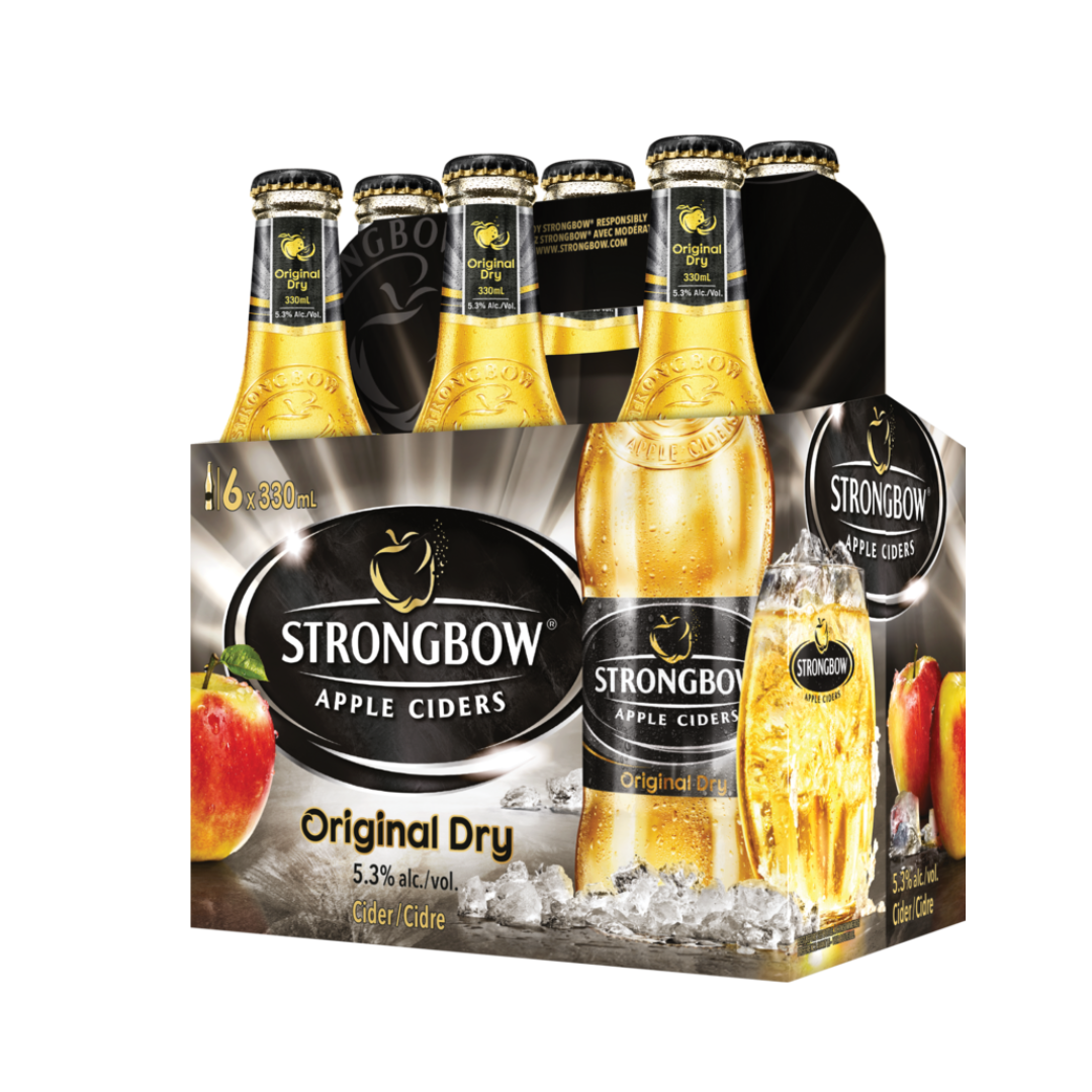 Strongbow Cider 6 bottles – Co-op Wine Spirits Beer Saskatoon
