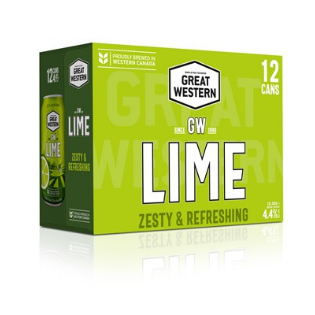 Great Western Lime 12 Cans – Co-op Wine Spirits Beer Saskatoon