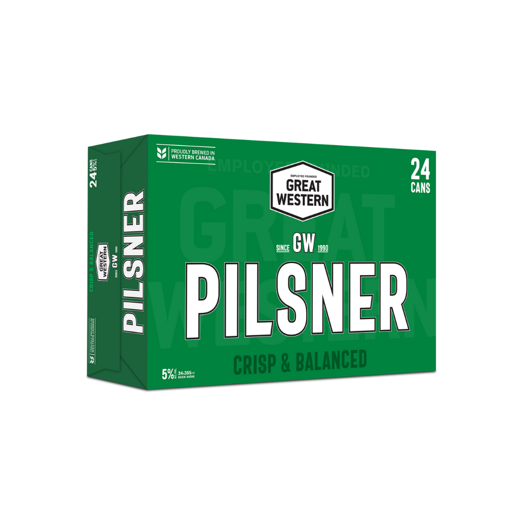 Great Western Pilsner 24 Cans – Co-op Wine Spirits Beer Saskatoon