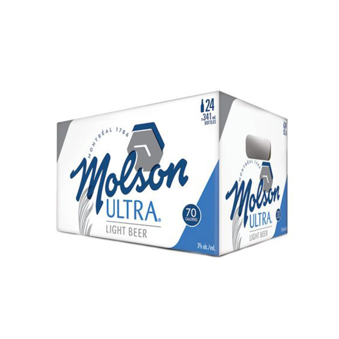 Molson Ultra 24 Cans – Co-op Wine Spirits Beer Saskatoon