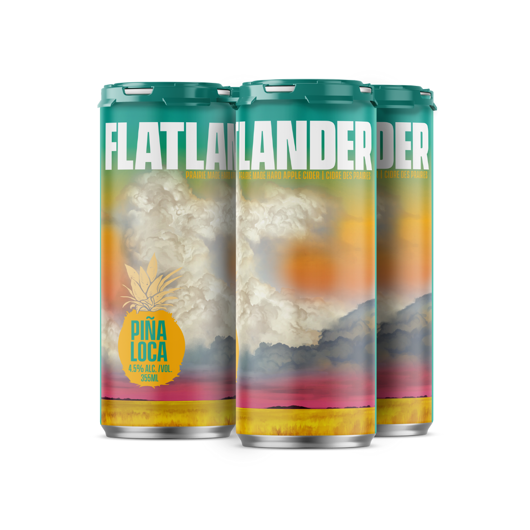 Flatlander Pina Loca 4 Cans – Co-op Wine Spirits Beer Saskatoon