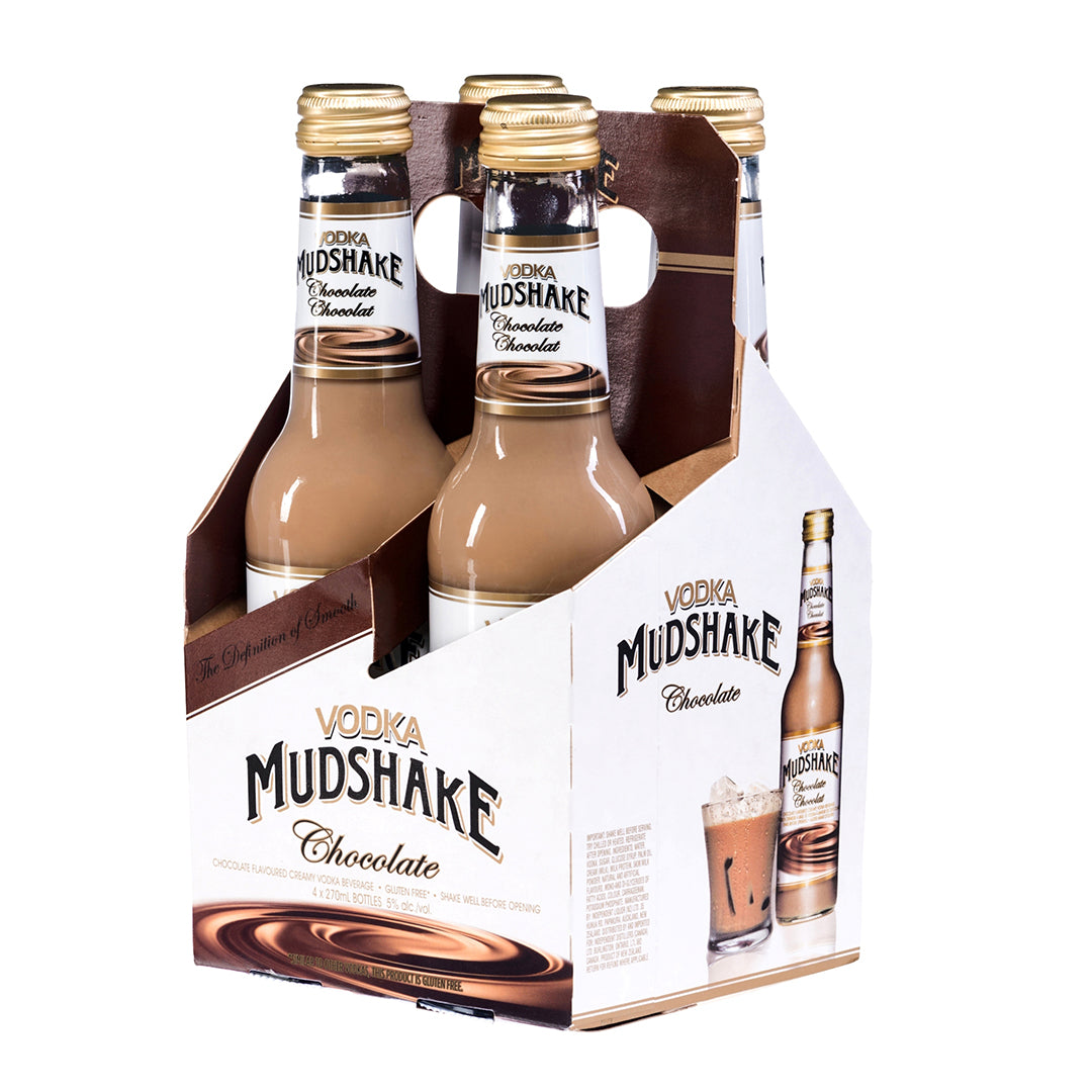 Vodka Mudshake Chocolate 4 bottles – Co-op Wine Spirits Beer Saskatoon