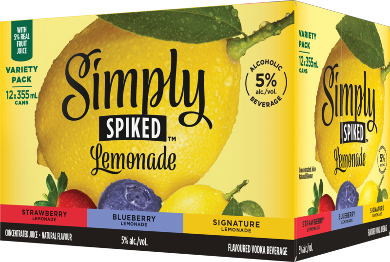 Simply Spiked Lemonade Mixer Pack 12 Cans – Co-op Wine Spirits Beer ...