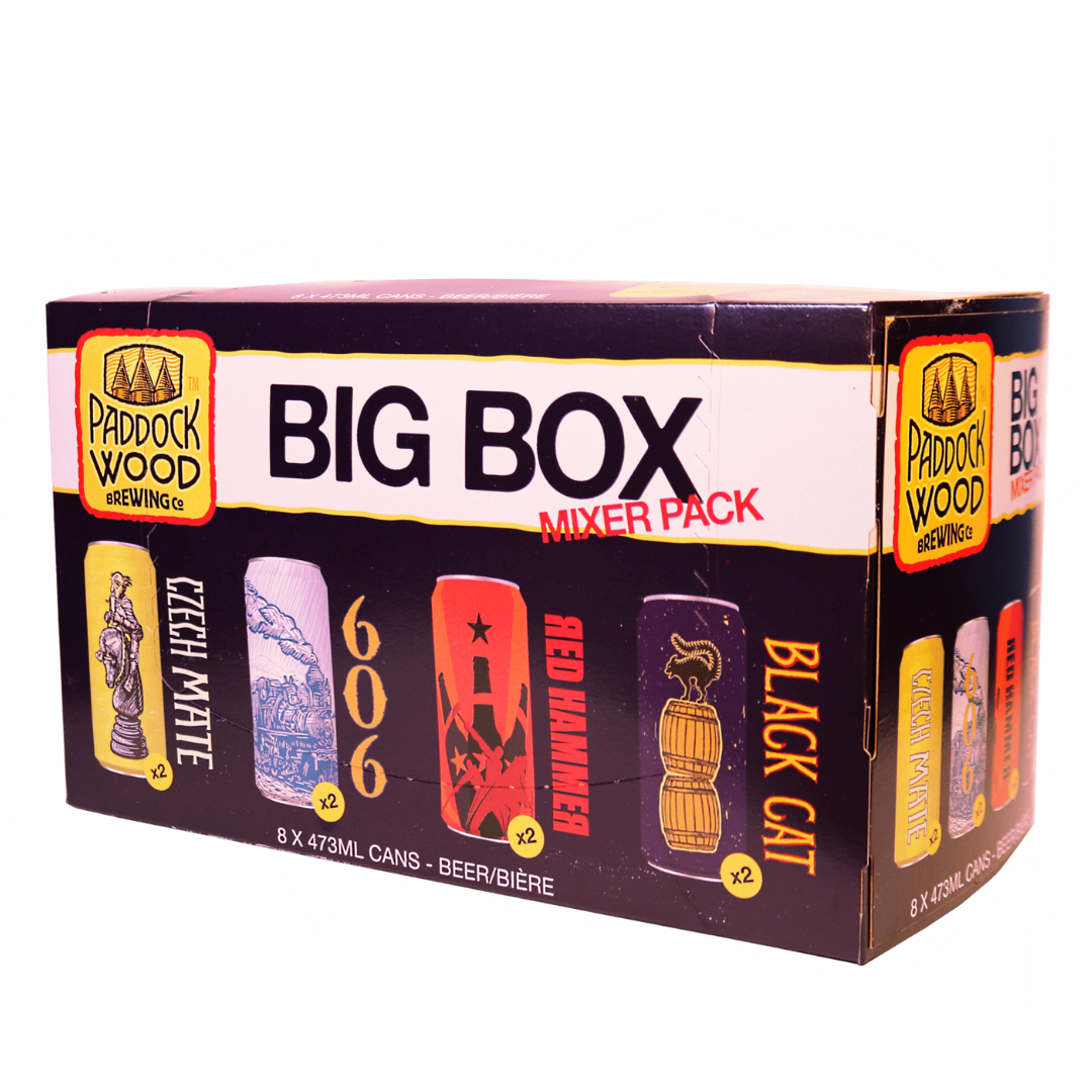 Paddock Wood Brewing Big Box 8 Cans – Co-op Wine Spirits Beer Saskatoon