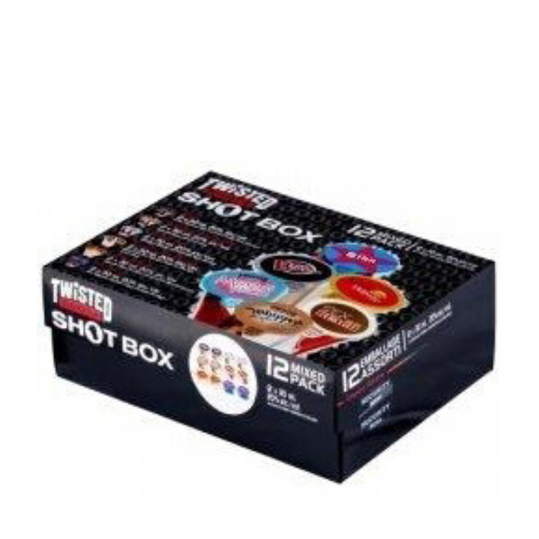 Twisted Shotz Shot Box 12 pack – Co-op Wine Spirits Beer Saskatoon