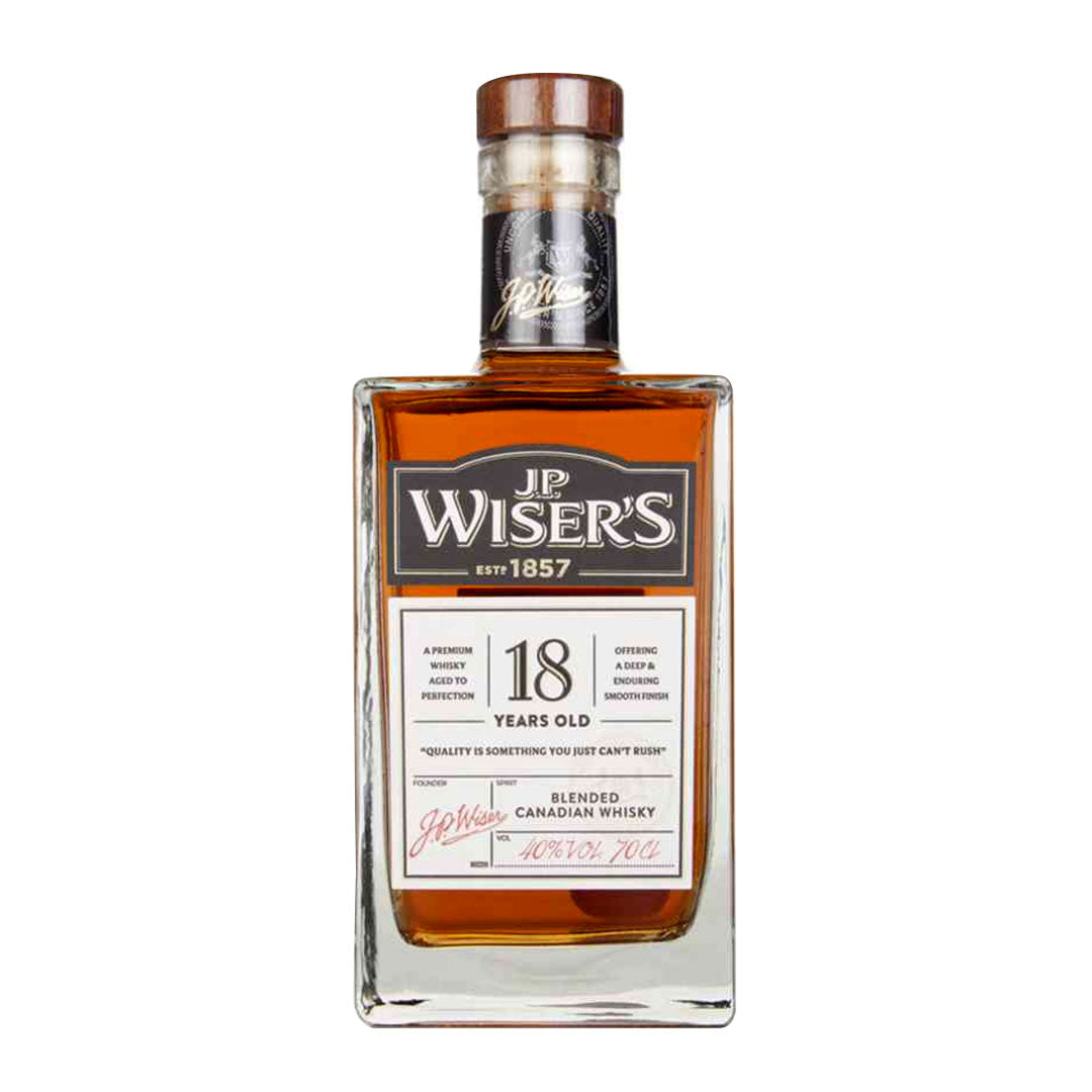J.P. Wiser's 18 Year Old Canadian Whisky 750 mL – Co-op Wine Spirits ...